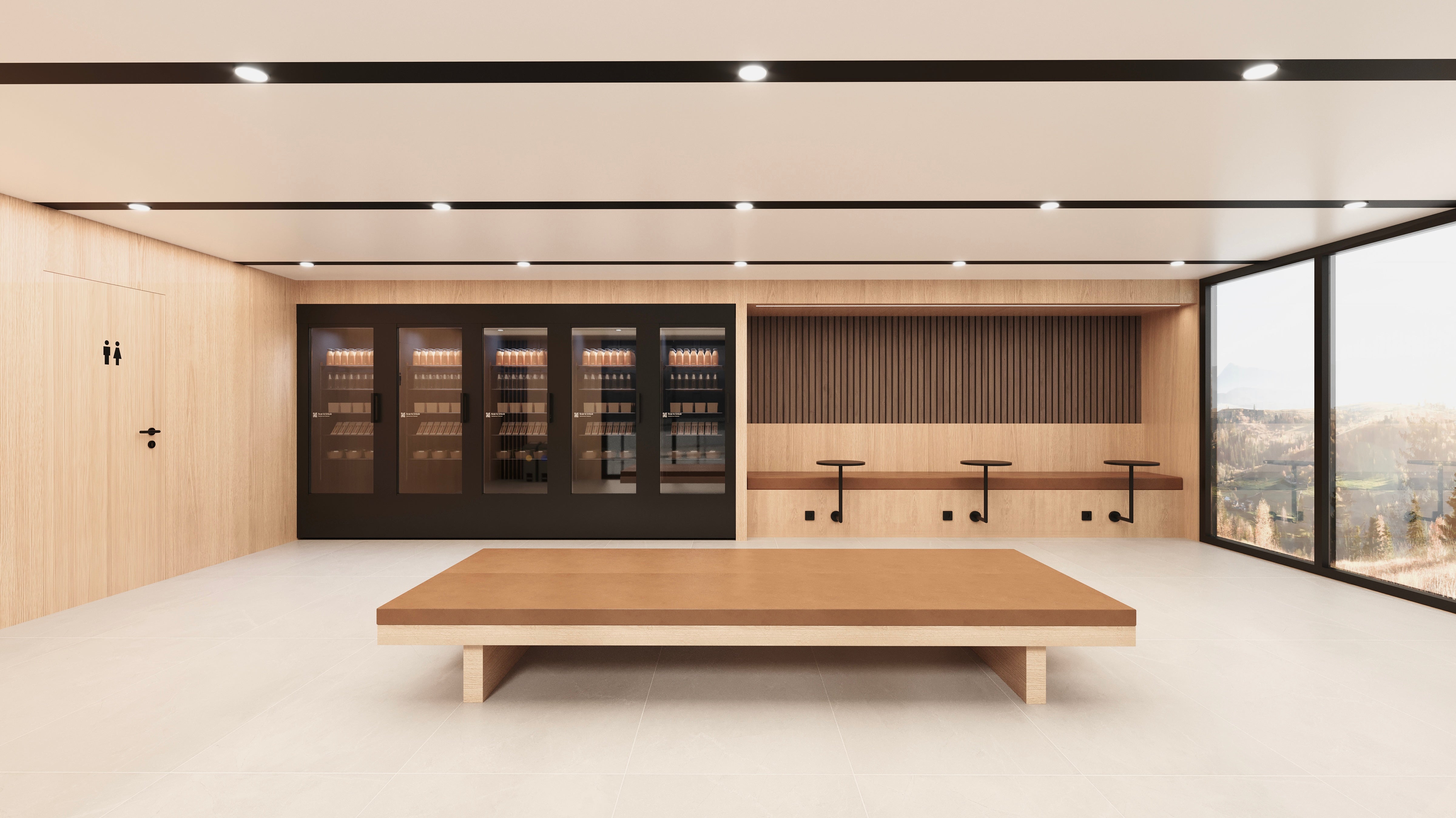 Electric Vehicle Charging Lounge For EV Locations - Sirius Buildings